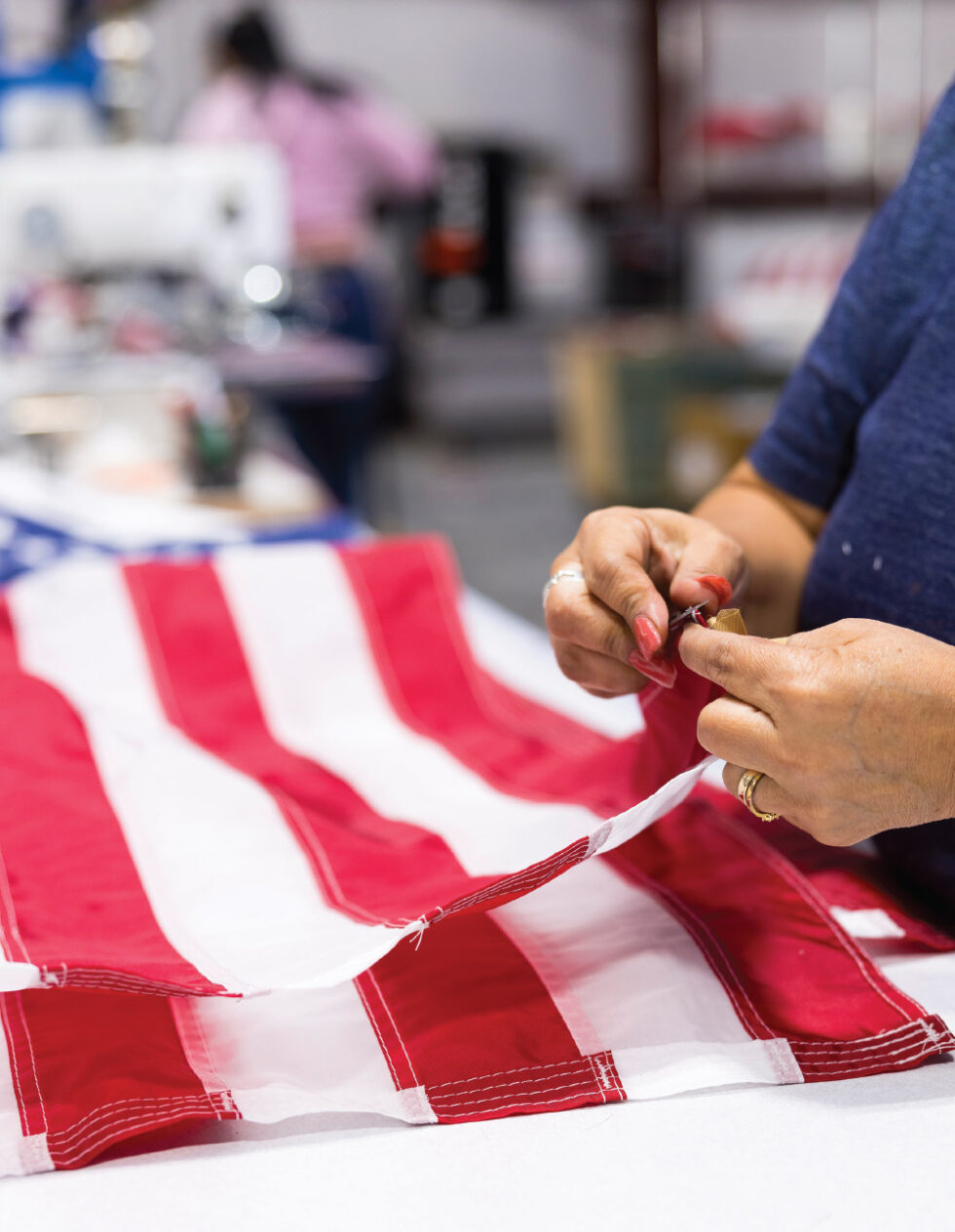 Alums Commit to American Manufacturing with Allegiance Flag Supply
